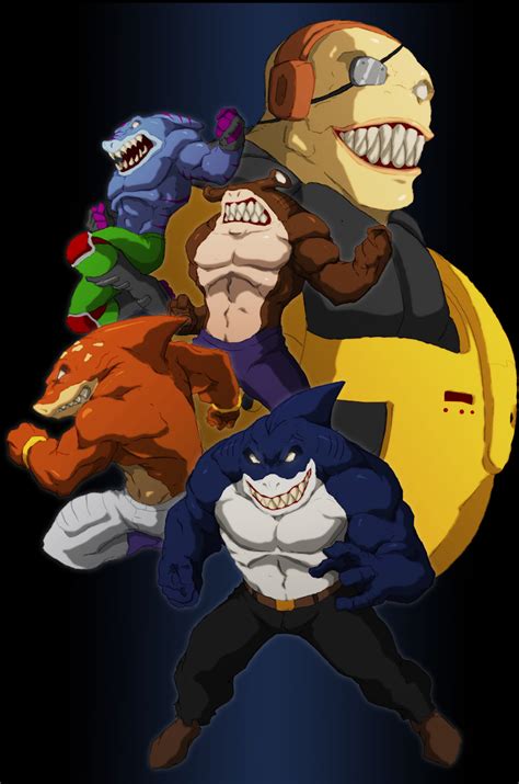 Street Sharks Colored By Anny D On Deviantart
