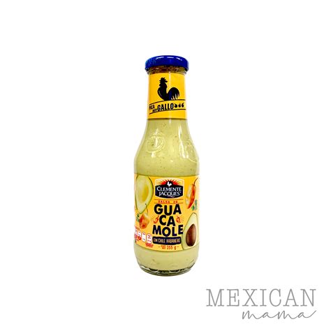Clemente Jacques Guacamole Sauce With Habanero 355g Mexican Mama