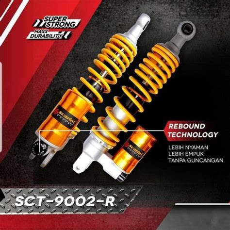 Promo Shock Scarlet Tabung Bawah AEROX 155cc Model OHLIN Diskon 15 Di