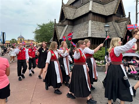 Photos Norway Pavilion Cast Members Celebrate Countrys Constitution
