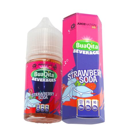 Buaqita Beverages Salt Straw Soda 30ml 30mg Vapehan