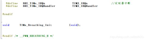 Stm32f103呼吸灯（pwm脉冲宽度调制）stm32f103 Pwm Csdn博客