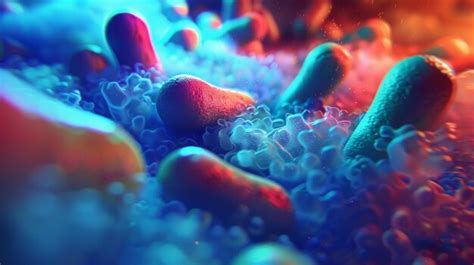 Scientific Exploration Ultrarealistic Microscopic Ecosystem Premium