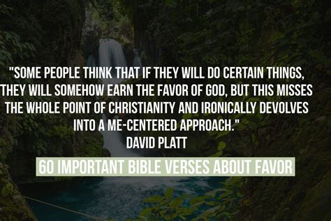 60 Important Bible Verses About Favor Of God