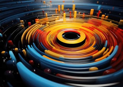 premium ai image an abstract representation of aidriven content