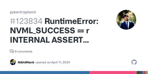 Runtimeerror Nvmlsuccess R Internal Assert Failed At Optpytorch