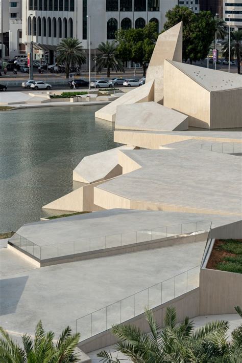 Al Musallah Prayer Hall Sits Inside A Cluster Of Rock Shaped Buildings