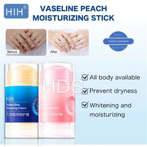 Jual HIH Original Vaseline Peach Ultra Moisturizing Cream Stick Utk