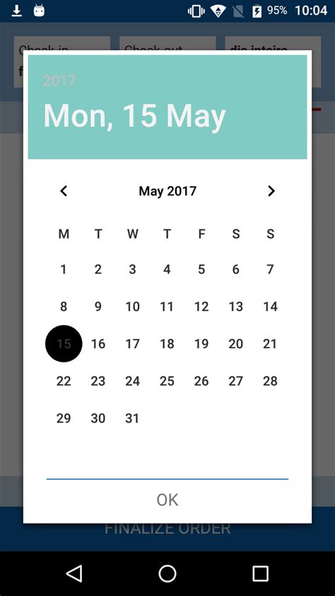 android - Change the selected day background color - Stack Overflow