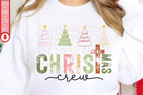 Christmas Crew Svg Png Holiday Svg Png Graphic By Designattend