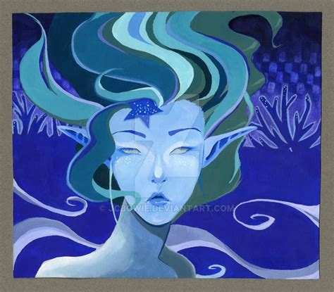 This Painting Is Analogous Because The Only Colors Are Blues And A