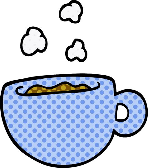 Cartoon Doodle Coffee Cup Vector Art At Vecteezy