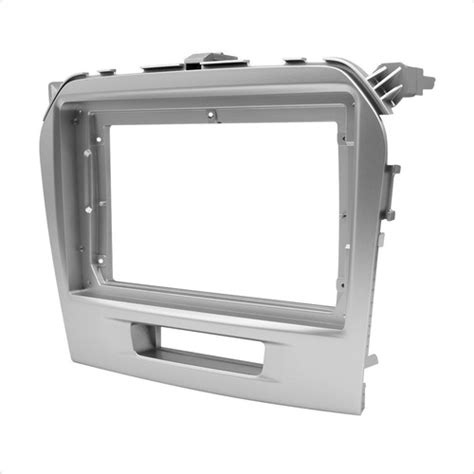 Moldura 9 Polegadas Suzuki Vitara 2016 À 2022 Prata Parcelamento Sem Juros