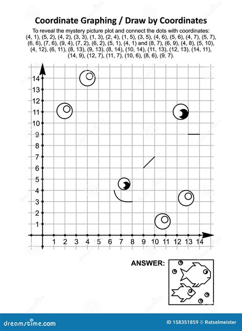 Coordinate Graphing Or Drawing By Coordinates Math Worksheet With Honey Bee Reveal The