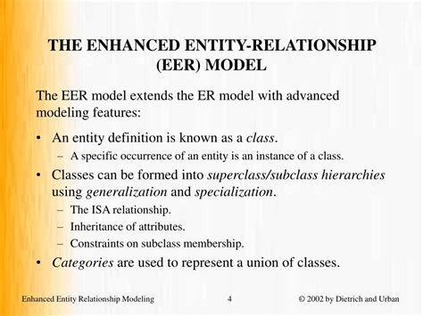 ppt advanced database concepts enhanced entity relationship modeling