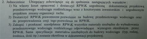 Rozbudowa sieci wodociągowej na własny koszt Woda i ścieki Forum
