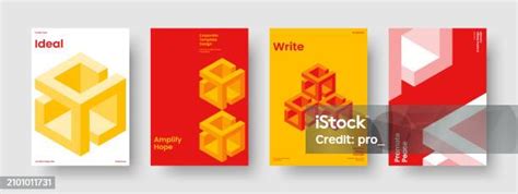 Tata Letak Flyer Terisolasi Template Brosur Abstrak Desain Sampul Buku