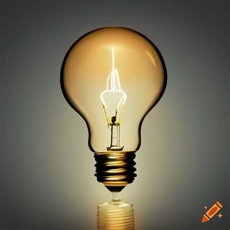 Illustration Of A Lightbulb On Craiyon