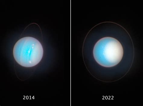 Hubble Telescopes Long Term Monitoring Shows That Uranus Has Become
