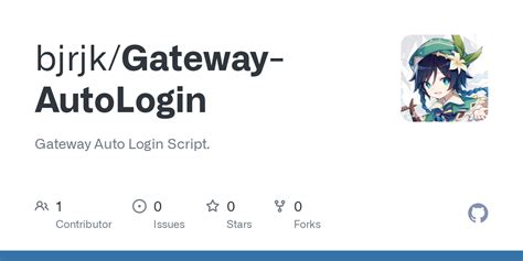 Github Bjrjkgateway Autologin Gateway Auto Login Script