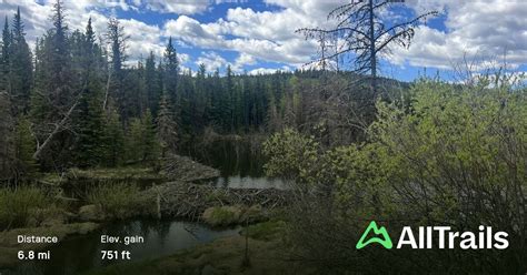 Moose Loop Via Moose Connector Alberta Canada 63 Reviews Map
