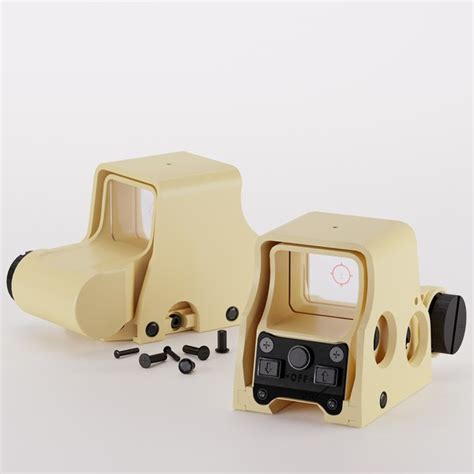 3d Model Holographic Eotech L3 Turbosquid 1399769