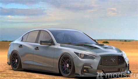 Скачать мод Infiniti Q50 Coastline для Assetto Corsa