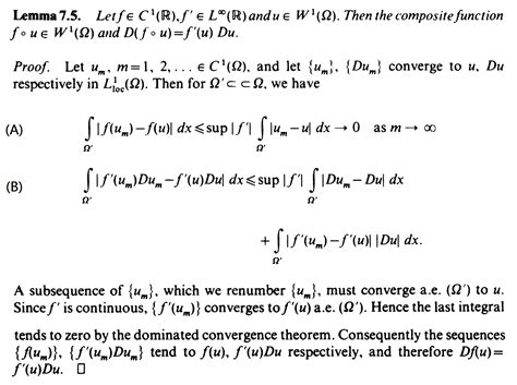 Real Analysis Prove That F U M Partial J U M Partial J U Leq Sup F Partial J U M
