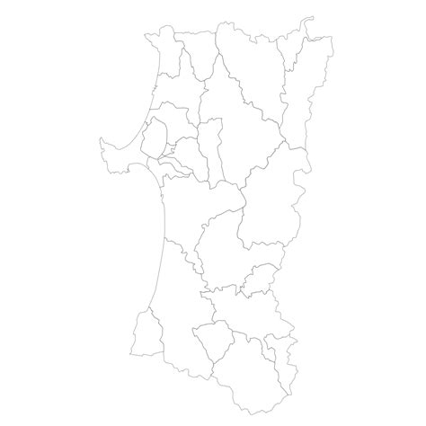 【地理／面積】秋田県市町村別面積ランキング（2023年10月） いろんなランキング！