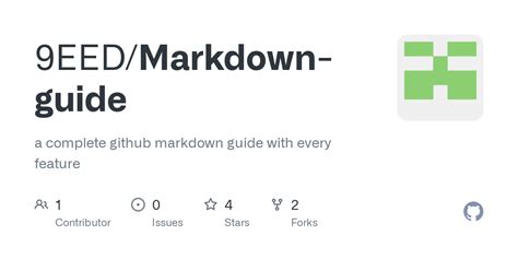Github 9eedmarkdown Guide A Complete Github Markdown Guide With