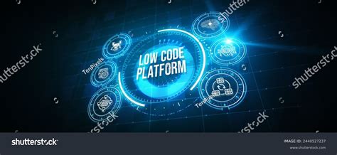 Low Code Software Development Platform Technology Stock Illustration 2440527237 Shutterstock