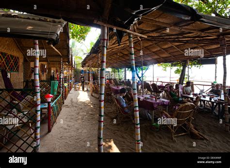 Tourists In A Restaurant Cockstown Arambol Beach Arambol North Goa
