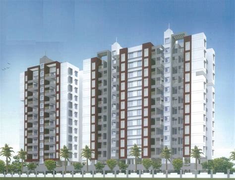 Main Elevation Image 1 Of S D Bhosale Developers Megha Sparkle Towers Unit Available At Alandi