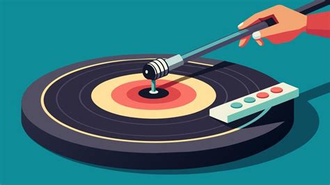 Premium Vector The Tonearms Cueing Lever Used To Carefully Place The
