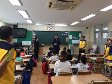 아산 신창면 행복키움추진단 신창초교 방문 충남일보