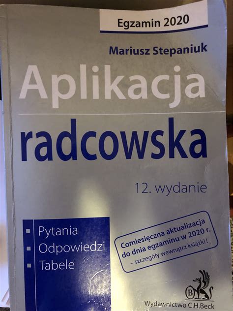 Stepaniuk aplikacja radcowska Wrocław Kup teraz na Allegro Lokalnie