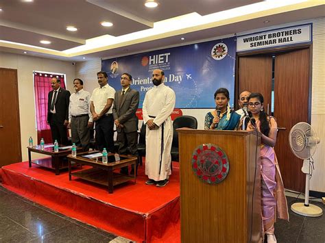 Orientation Day 2024 Of Hiet Aviation College Hiet