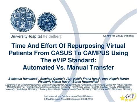 Ppt Centre For Virtual Patients Powerpoint Presentation Free