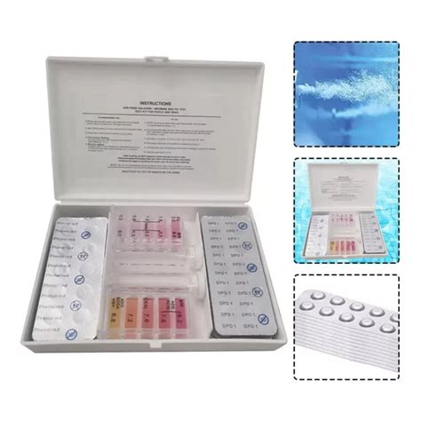 KIT DE TEST d eau de piscine efficace pour des mesures précises du pH