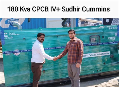 Rajan Kumar On Linkedin Rohtakharyana Sudhirgenset Generator Genset Cpcbiv