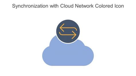 cloud synchronization powerpoint presentation and slides ppt