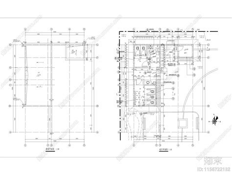 简约砖饰面l型公厕建筑结构施工图下载【id1156722132】知末案例馆