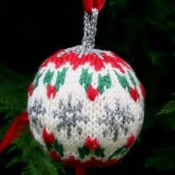 Christmas Balls Free Christmas Knitting Pattern Knitting Bee