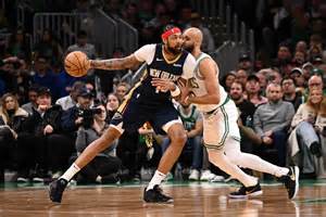 Photos Pelicans At Celtics Game Action 12924 Photo Gallery