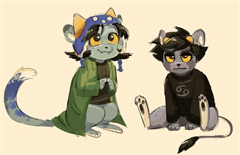 Karkat Vantas Nepeta Leijon Homestuck MS Paint Adventures