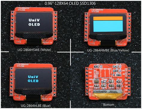 0 96 128x64 OLED Display Module SSD1306 Arudino PIC AVR EBay