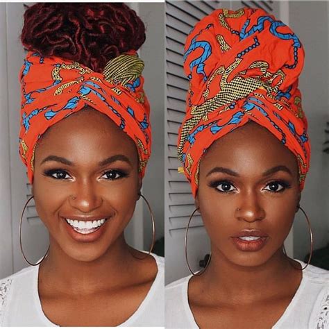 Lenço Hair Wrap Scarf Hair Scarf Styles Headband Styles Curly Hair