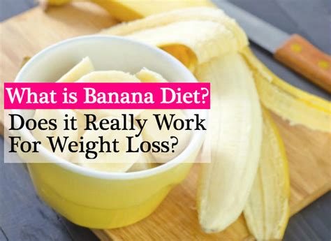 What Is Banana Diet Does It Really Work For Weight Loss Veledora Health