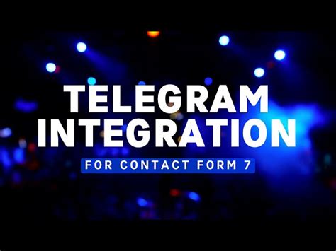 Best Addon For Contact Form Telegram Integration Ultra Addons For