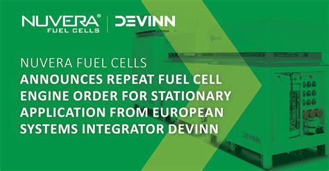Financialcontent Nuvera Fuel Cells Announces Repeat Fuel Cell Engine Order For Stationary